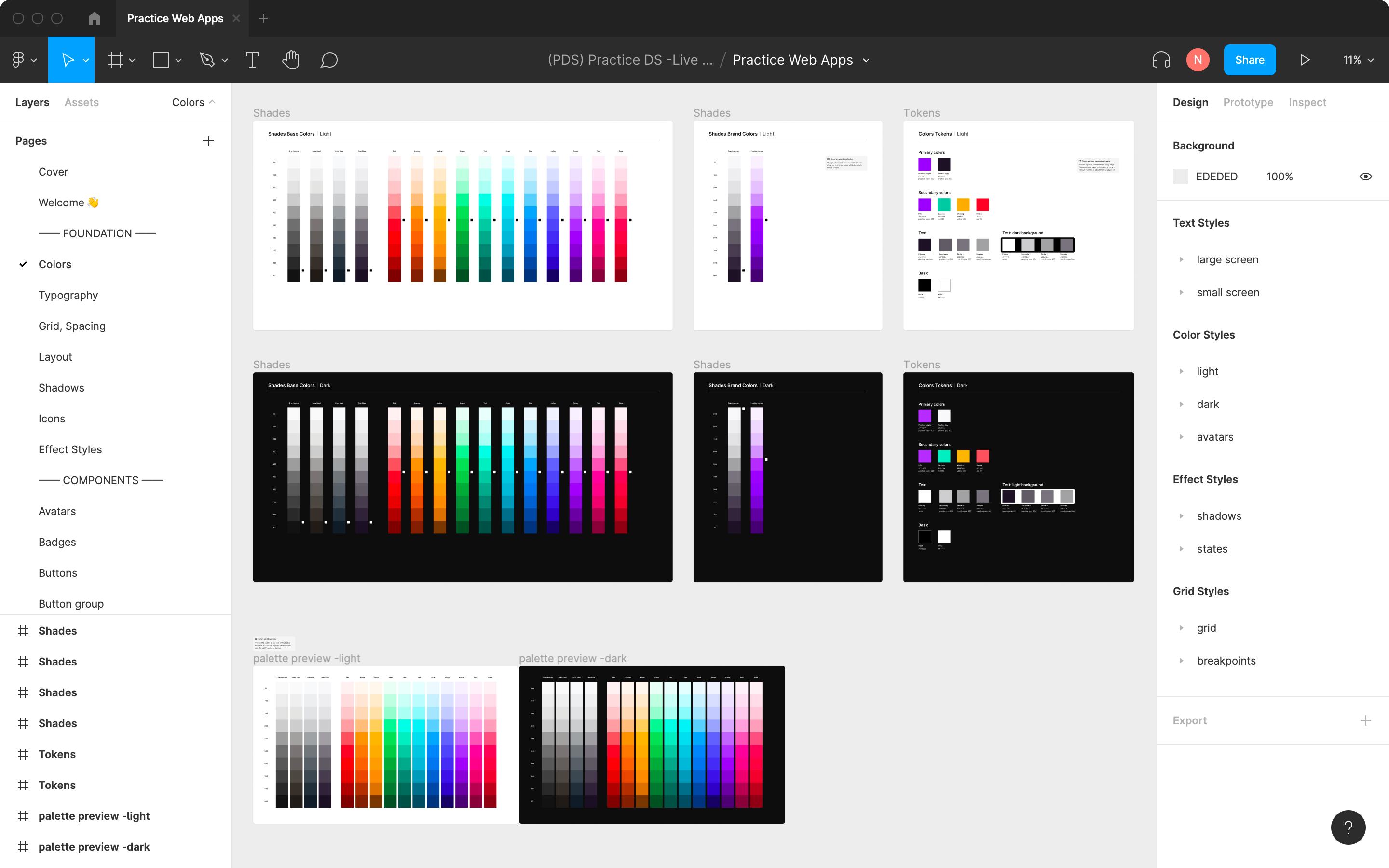 Practice — Design System For Figma